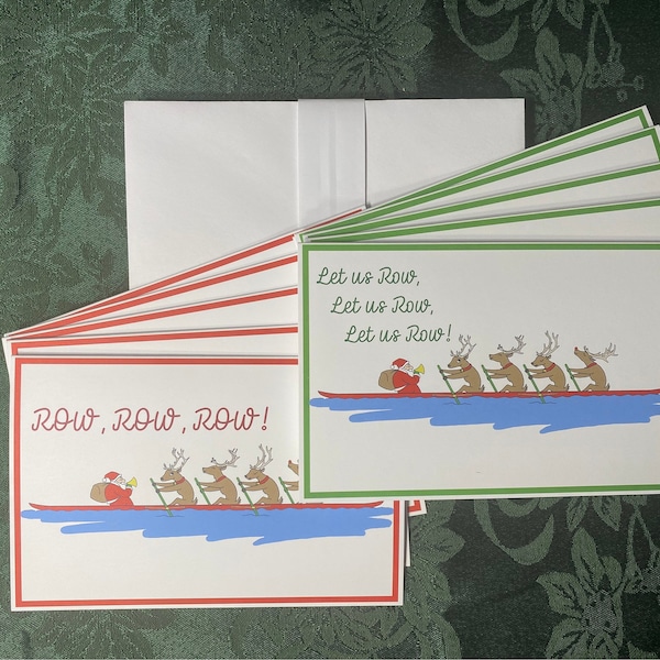 Rowing Cards - Etsy