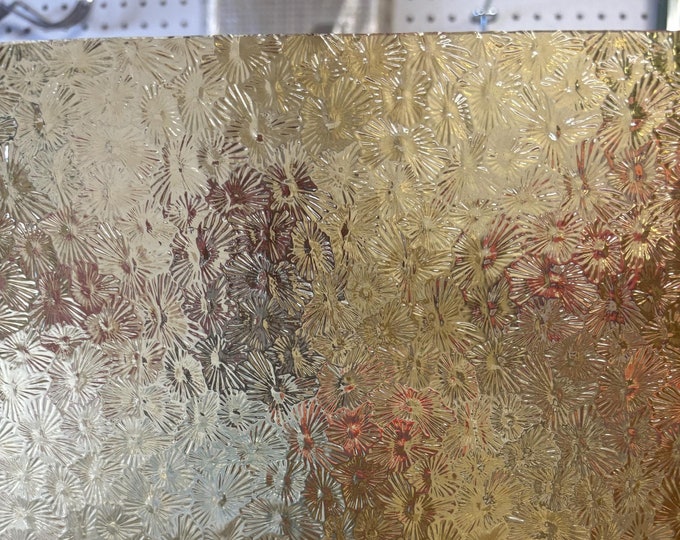Stained Glass Sheet, 8" X 6" - Amber Florentine (wissmach 34 F) - Etsy