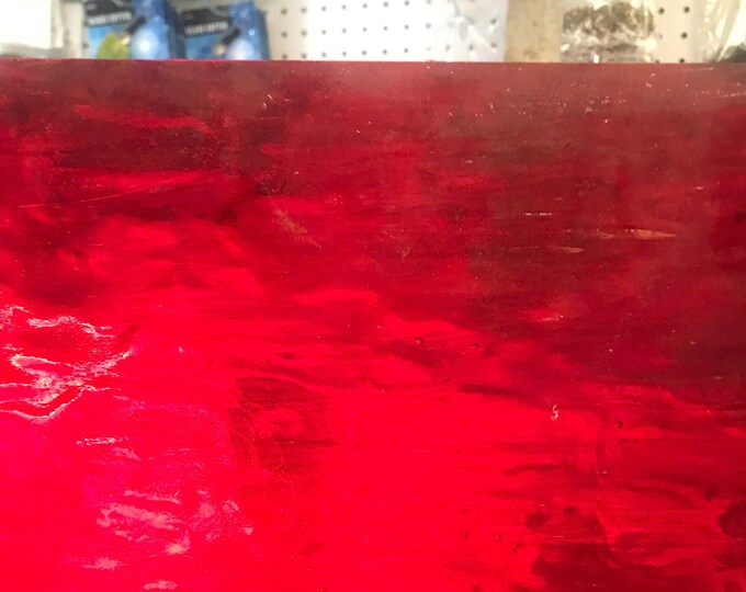 Stained Glass Sheet, 12x12- Red Flemish (kokomo 41 LFLEM) - Etsy