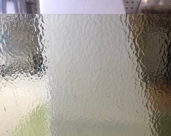 Stained Glass Sheet, 8 X 6 Yellow Hammered wissmach 31 H - Etsy