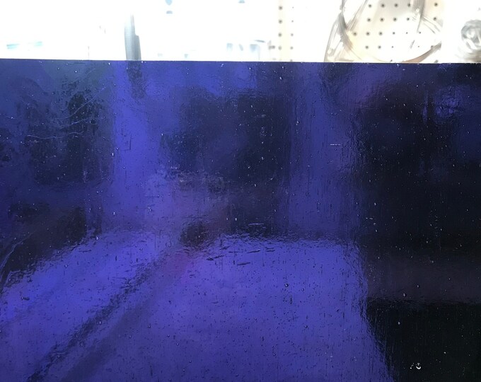 Stained Glass Sheet, 12” X 12” - Violet "bluest" (kokomo 855) - Etsy