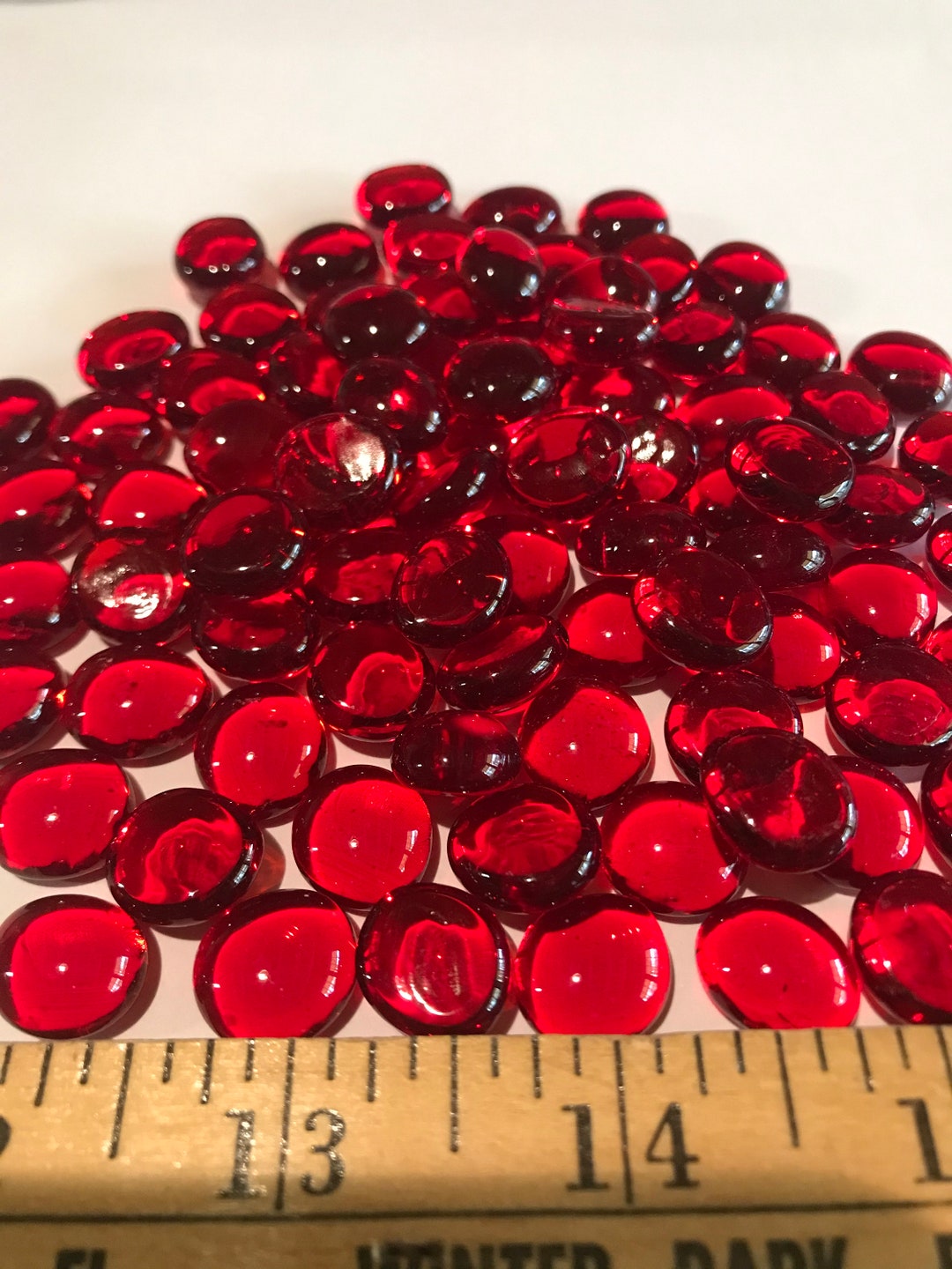 8" X 6" - 96 Cherry Red Pebbles (spectrum 151 PF) - Etsy