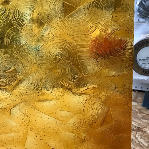 Amber Stained Glass Sheets - Etsy
