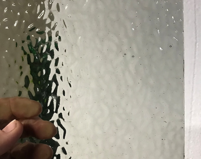 Stained Glass Sheet, 8 X 6 London Fog gray Cathedral English Muffle ...