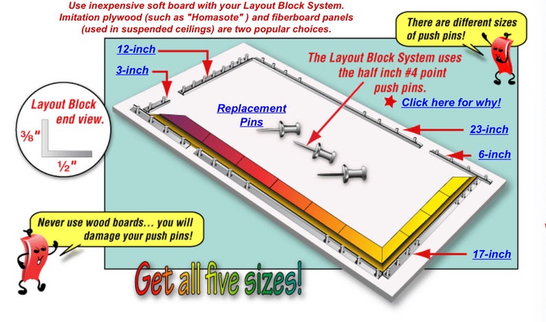 Layout Block System by Morton - LB01 - Etsy