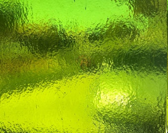 Stained Glass Sheet, 10 X 10 Yellow Transparent bullseye 1120 - Etsy