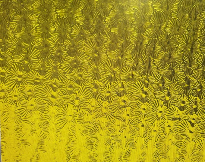 Stained Glass Sheet, 12” X 12" - Yellow Florentine (wissmach 31 Flor ...