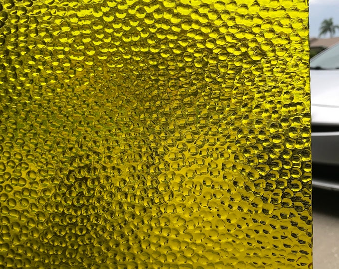 Stained Glass Sheet, 8" X 6" - Yellow Hammered (wissmach 31 H) - Etsy