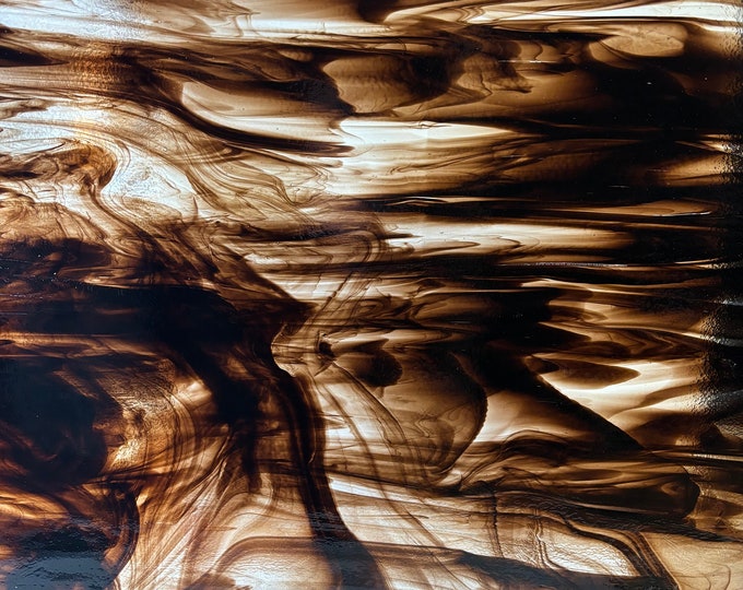 Stained Glass Sheet, 8 X 6 Blue, Green and Clear Granite kokomo 142 LLG ...