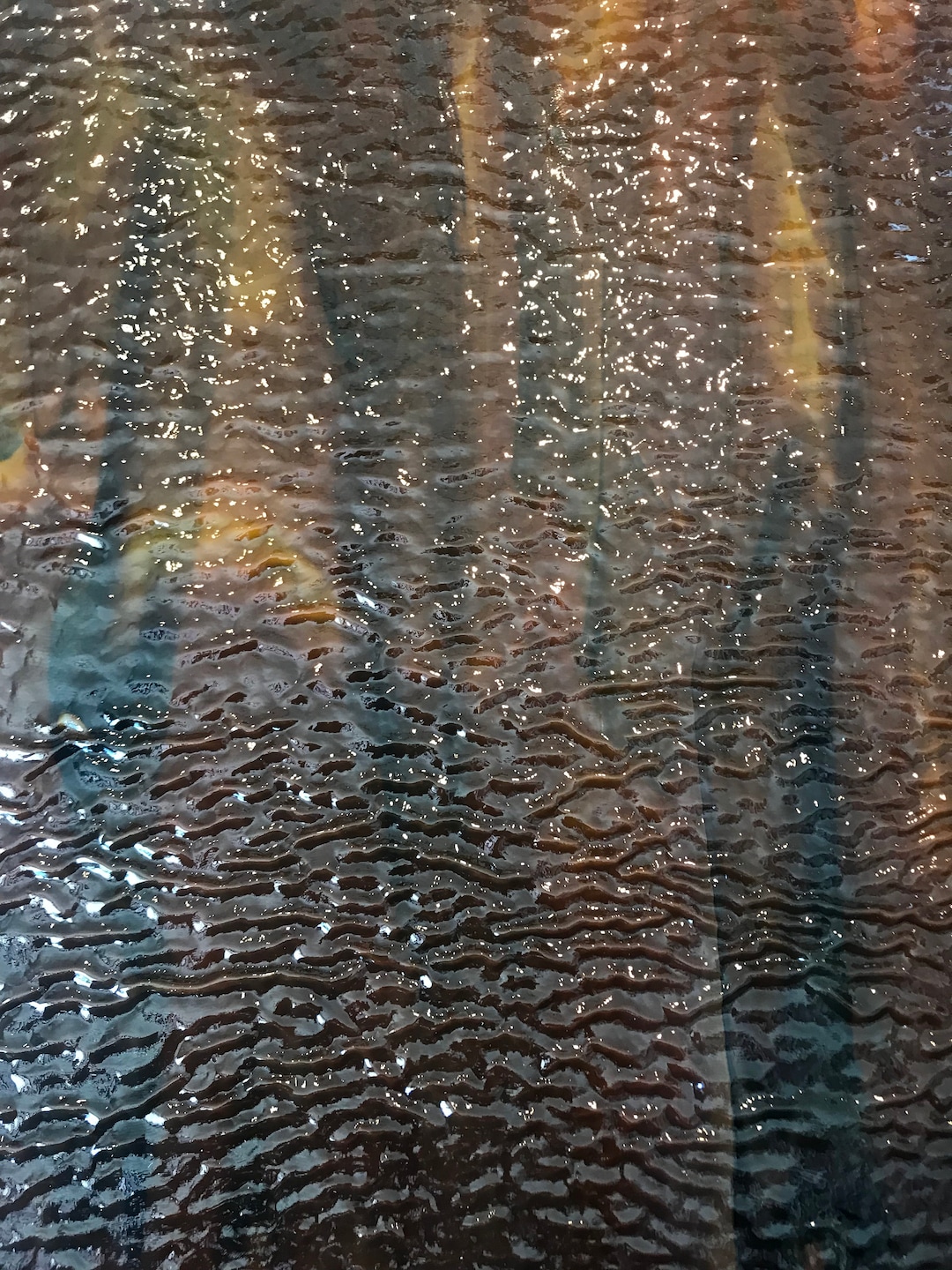 Woodland Brown, Opal, Ivory, Ripple (bullseye 3203-21) 5" X 10 ...