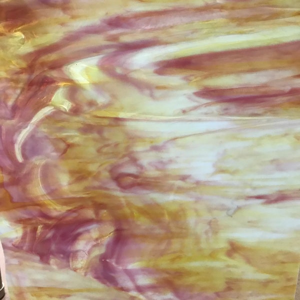 Pale Yellow Stained Glass - Etsy