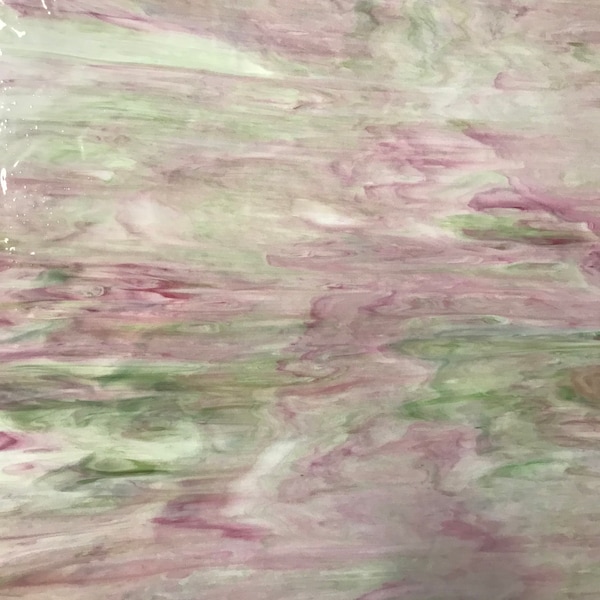 Light Pink Stained Glass - Etsy