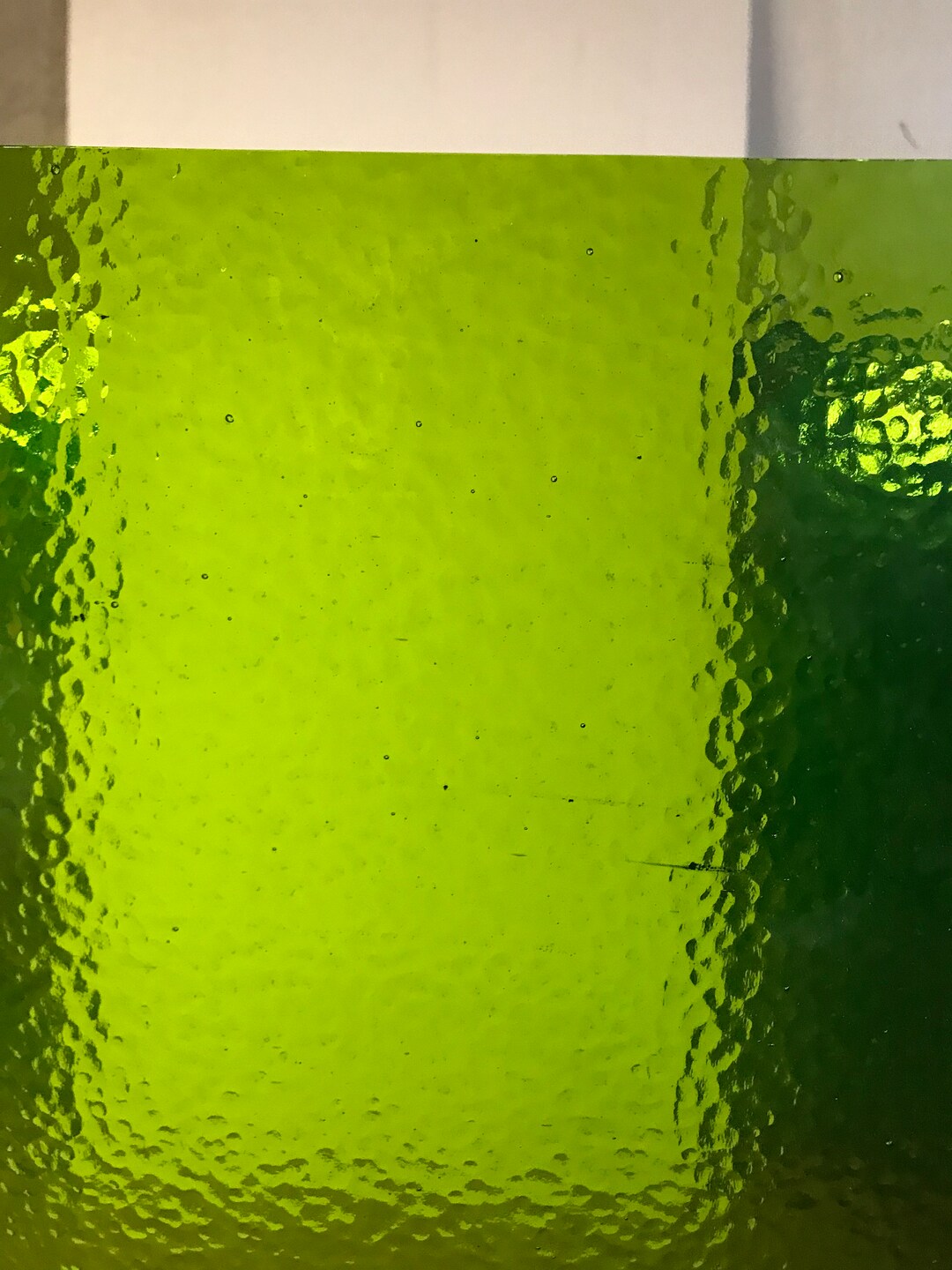 Stained Glass Sheet, 8 X 6 Medium Chartreuse Green Corella Classic ...