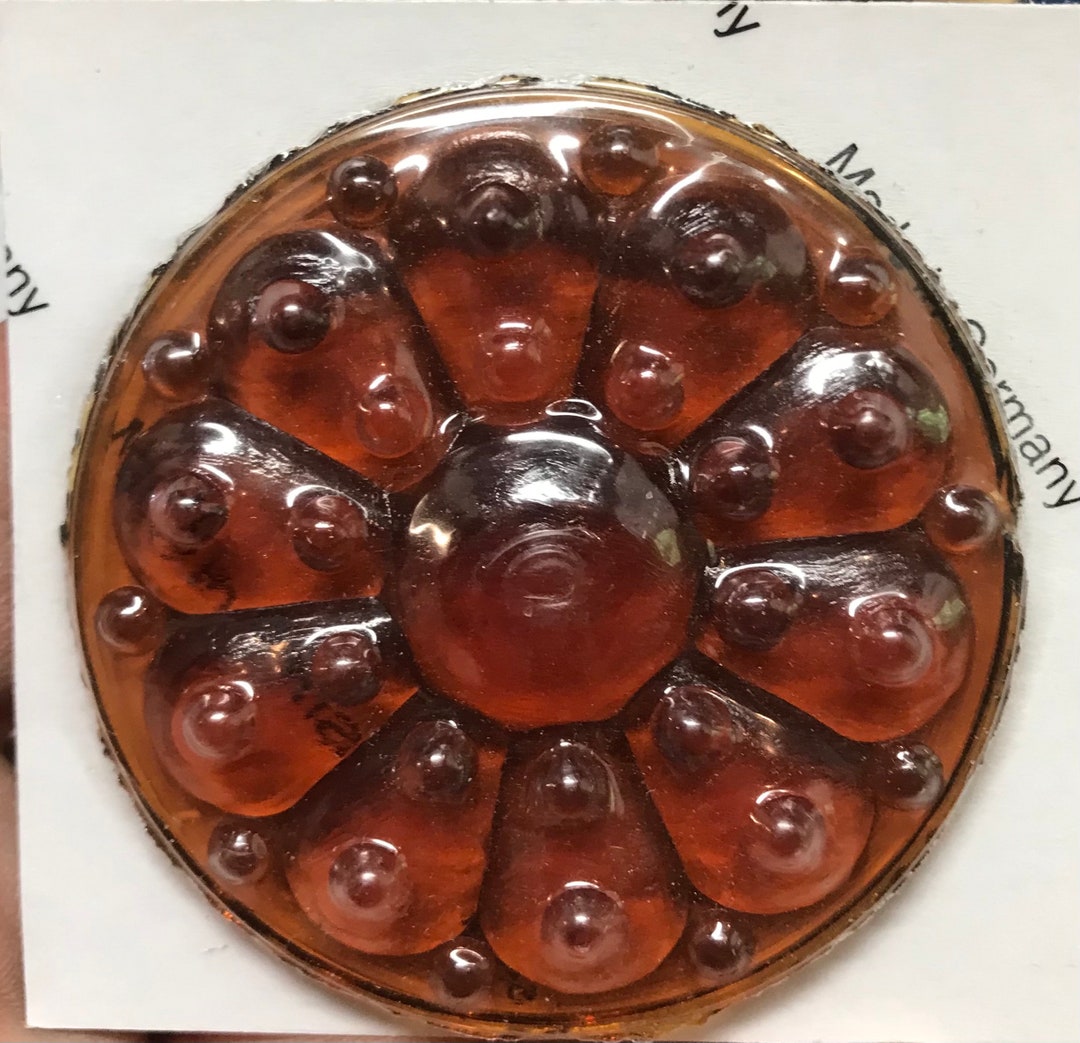 65mm German Jewel Amber German Made - Etsy