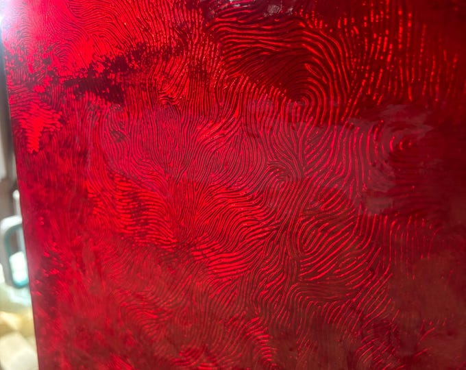 Stained Glass Sheet, 12”x12” - Cerise Ruby Vertigo (kokomo 41 V) - Etsy