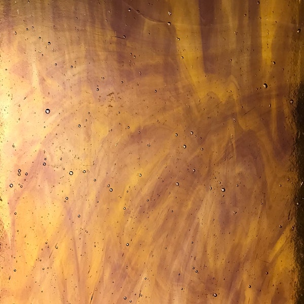 Amber Stained Glass Sheets - Etsy