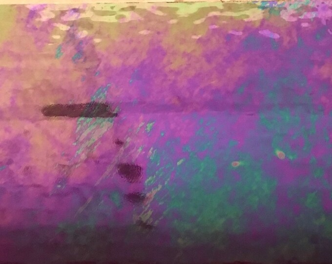 Stained Glass Sheet, 8 X 6 Ruby Red Smooth Iridized spectrum 152 Irid ...