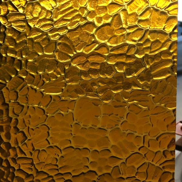 Amber Stained Glass - Etsy