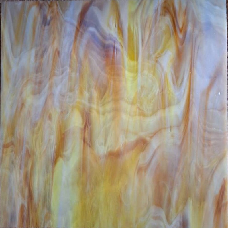Amber Stained Glass Sheets - Etsy
