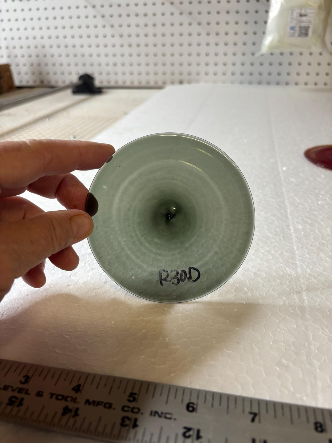 Monarch Glass Studio Mouth Blown Rondel R233D - Etsy