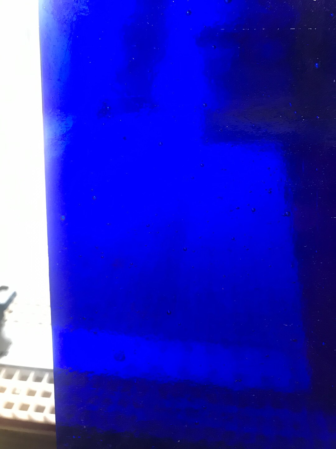 Stained Glass Sheet, 8 X 6 Cobalt Blue Cathedral kokomo 605 - Etsy