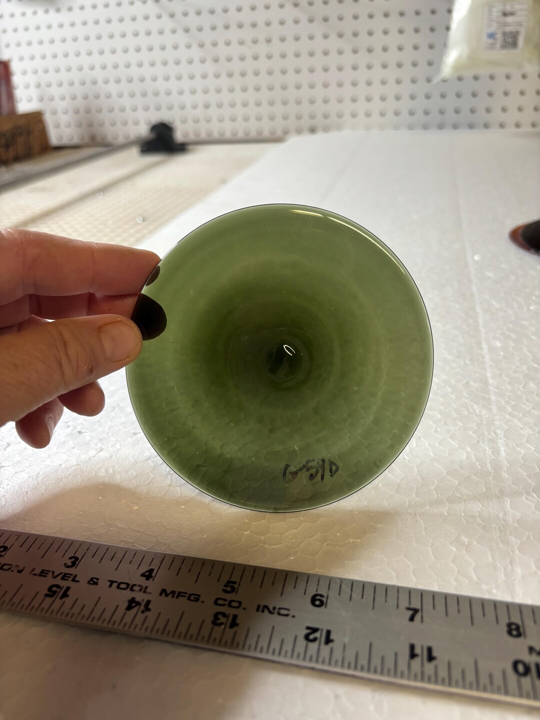 Monarch Glass Studio Mouth Blown Rondel G59D - Etsy