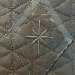 30 - 7" X 5” Engraved Diamond Bevel - Star (box of 30) - Etsy