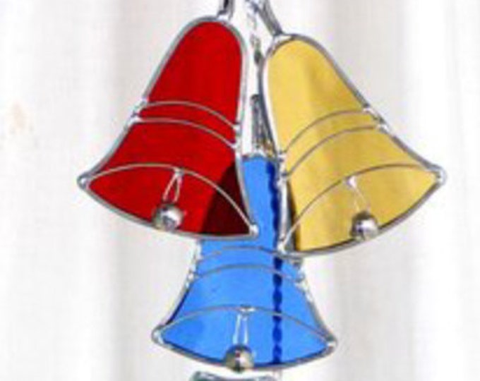 KIT Pre-cut Bell Scroll Stained Glass - Etsy