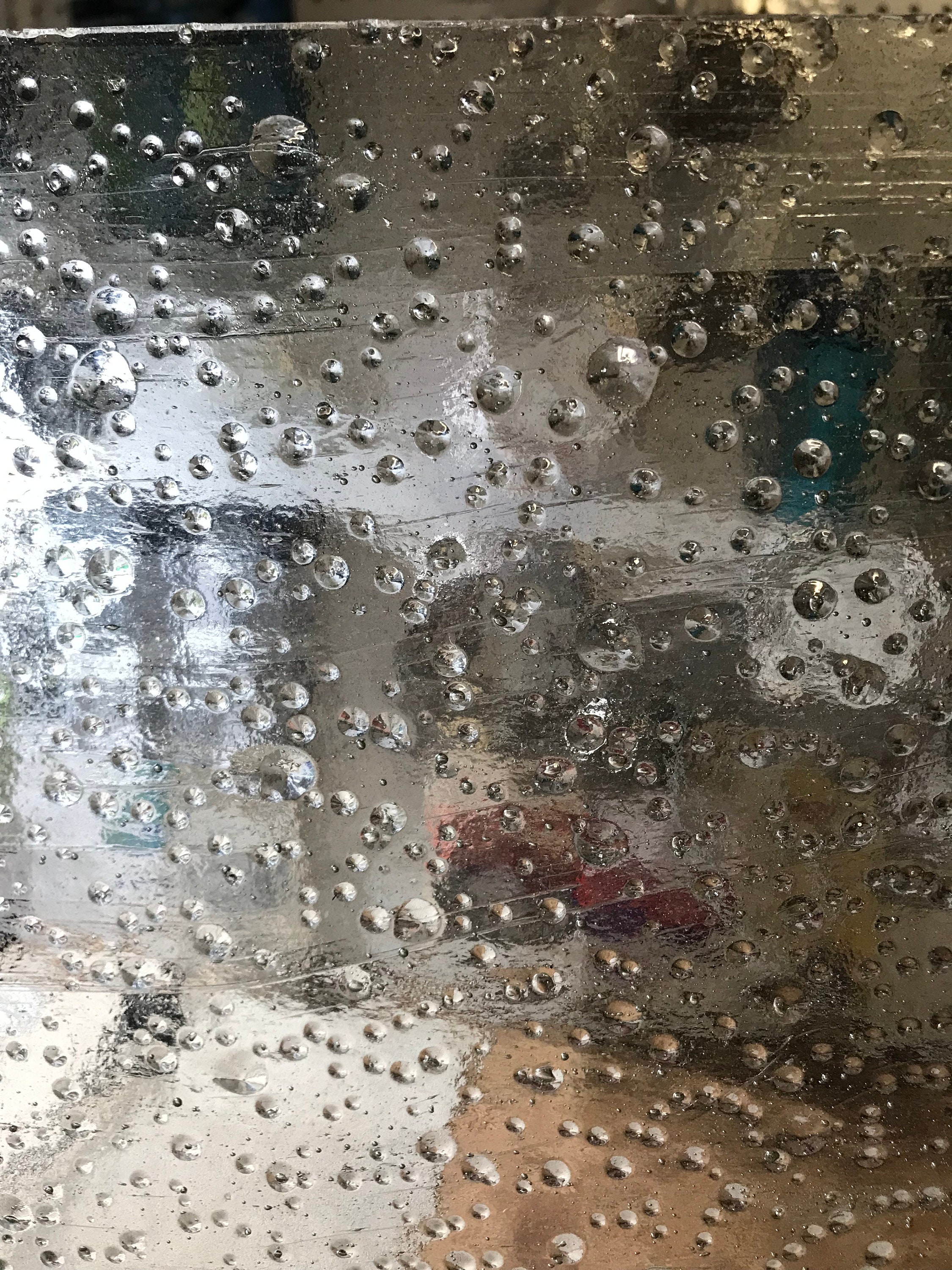 Stained Glass Sheet, 8" X 6" Clear Fizz - Etsy