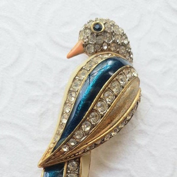 Exotic Bird Pin - Etsy