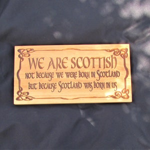 Scotland;scottish Sign; Scottish Pride; Scottish Gift; Scottland Sign ...