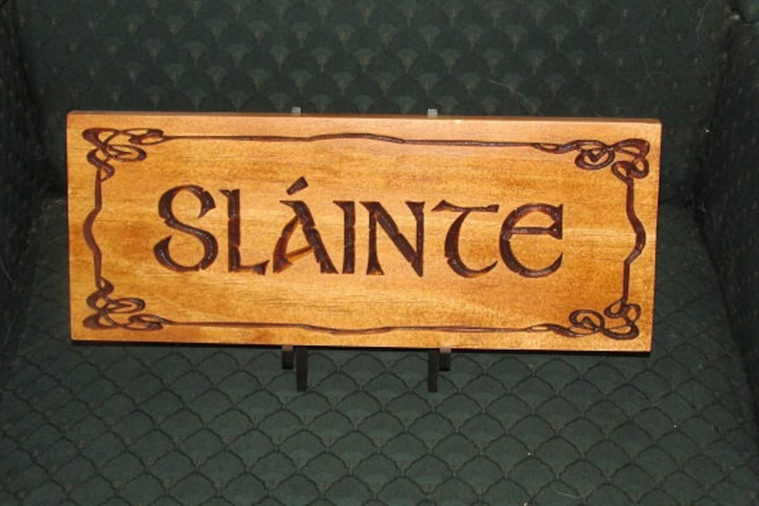 Sláinte; Sláinte Sign;irish Pub - Etsy
