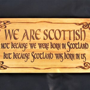 Scotland;scottish Sign; Scottish Pride; Scottish Gift; Scottland Sign ...