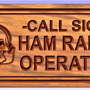 Ham Radio; Ham Radio Operator Sign; - Etsy