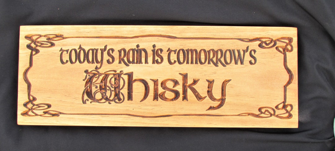 Scottish Pub Sign; Pub Sign;whiskey Sign; Whisky Sign; Whisky Gift ...
