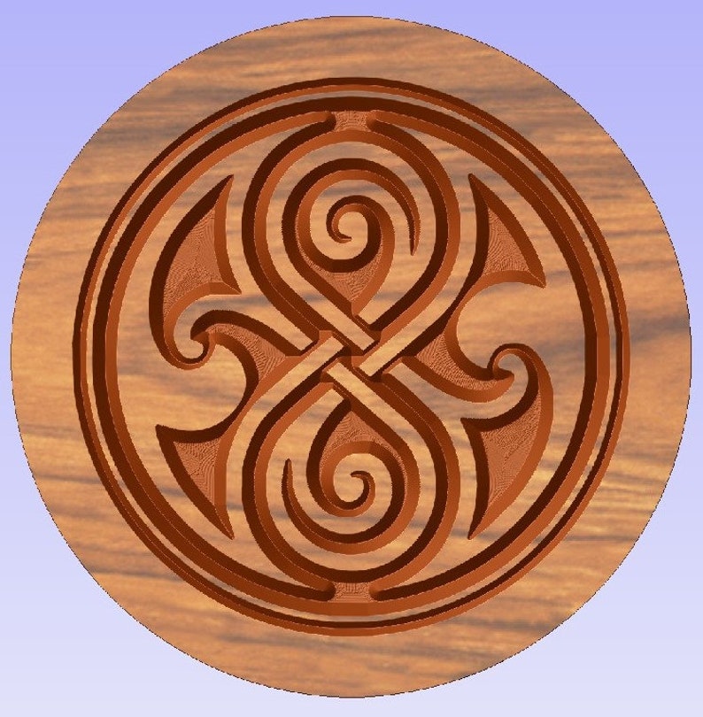 Time Lord Symbol Gallifreyan Doctor Who Omniscate | Etsy