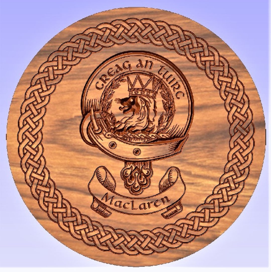 Round Clan Crests Any Clan - Etsy