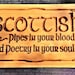 Scottish Pipes; Scottish Blood - Etsy