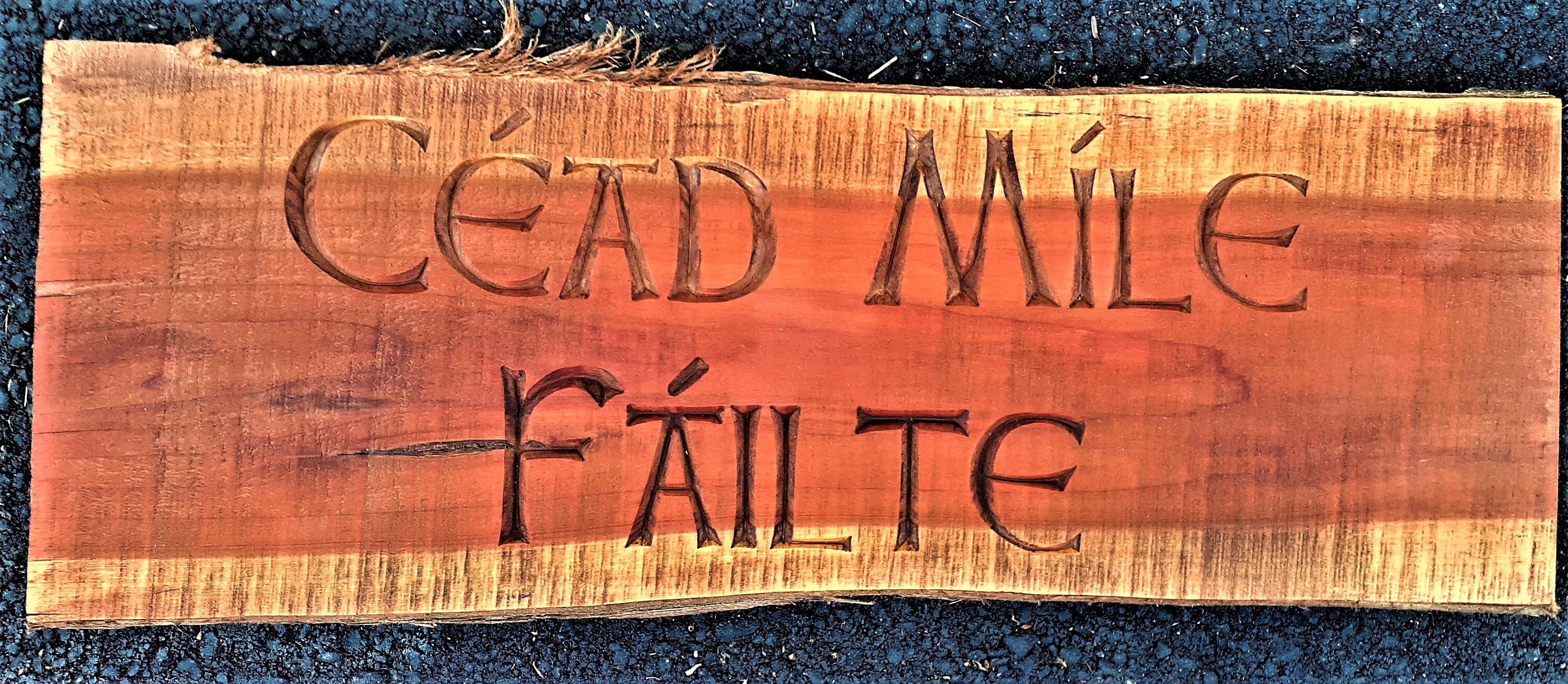 Live Edge Red Cedar Signs Rustic Signs Custom Cedar Sign: | Etsy