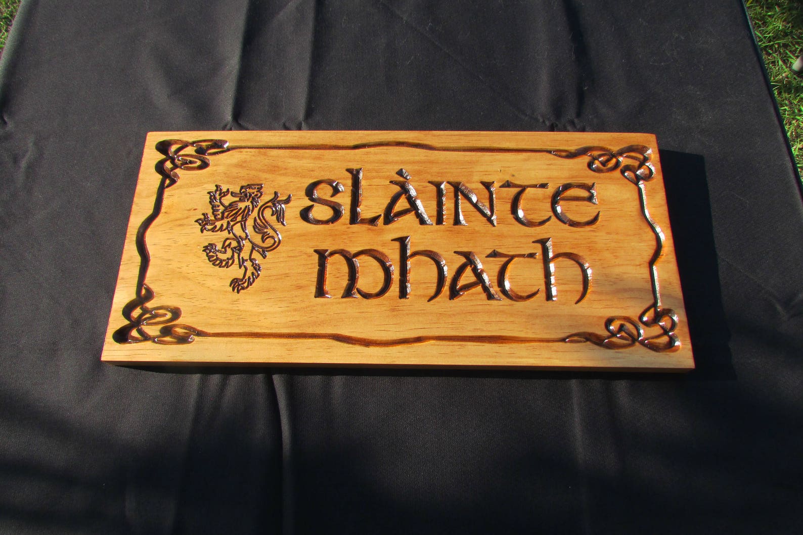 Scotlandscottish Slainte Sign Slainte Mhath Gaelic Drinking ...