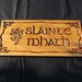 Scotlandscottish Slainte Sign Slainte Mhath Gaelic Drinking ...