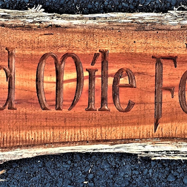 Cedar Wood Signs - Etsy