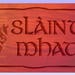 Scotlandscottish Slainte Sign Slainte Mhath Gaelic Drinking ...