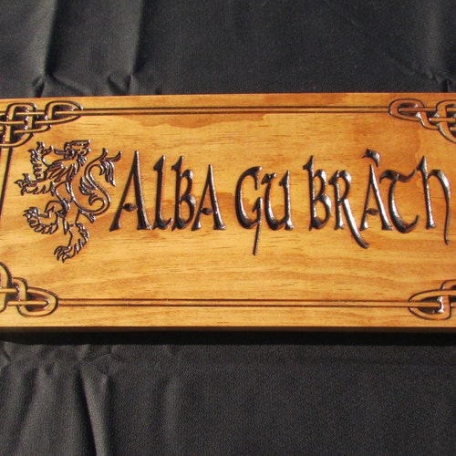 Scotland Forever Alba Gu Brath Scottish Christmas Gift - Etsy