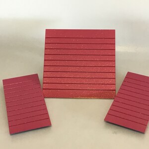 Pink Glitter Set, One Medium and Two Smalls. Colorstreet - Etsy