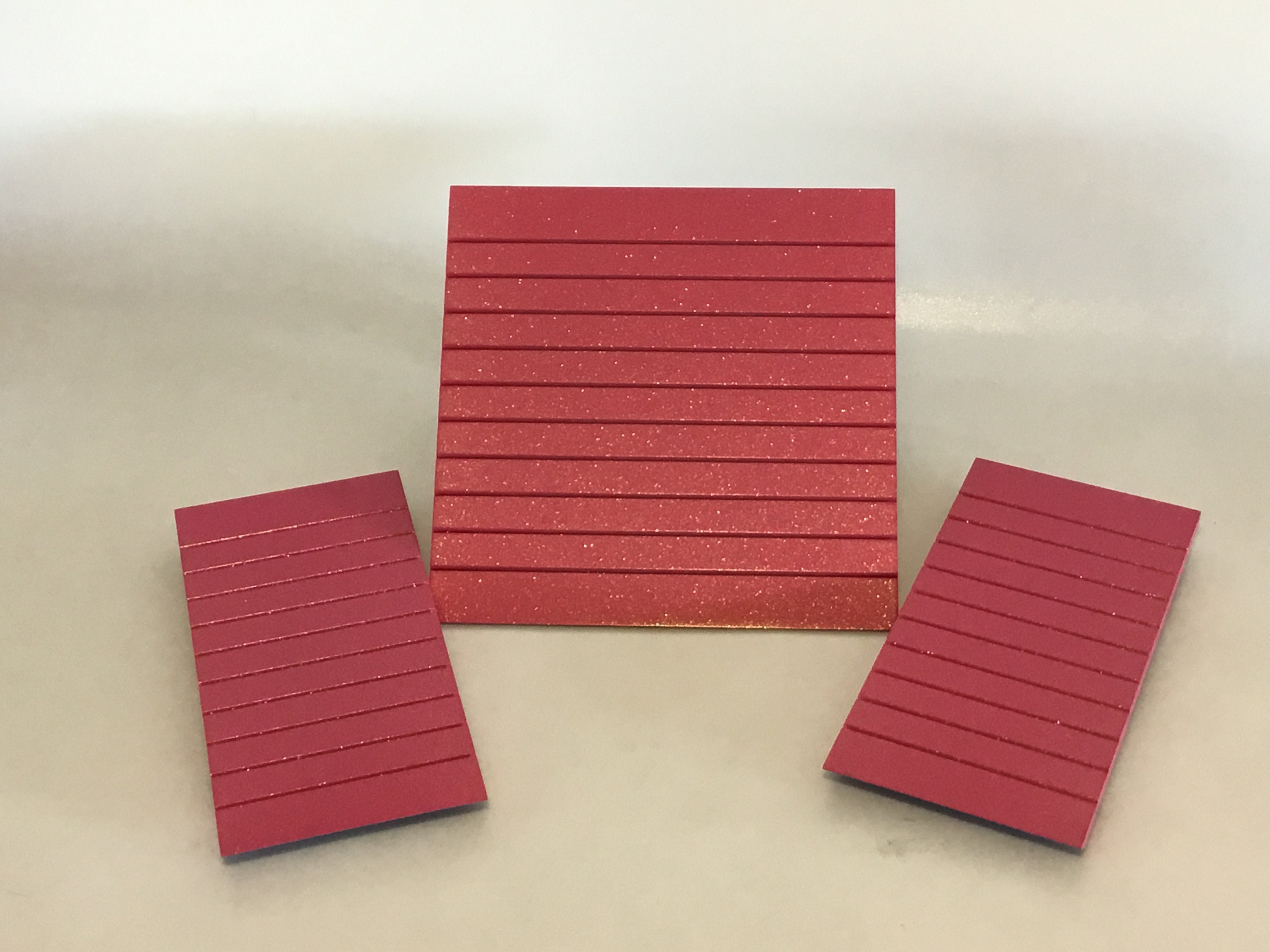 Pink Glitter Set One Medium and Two Smalls. Colorstreet - Etsy