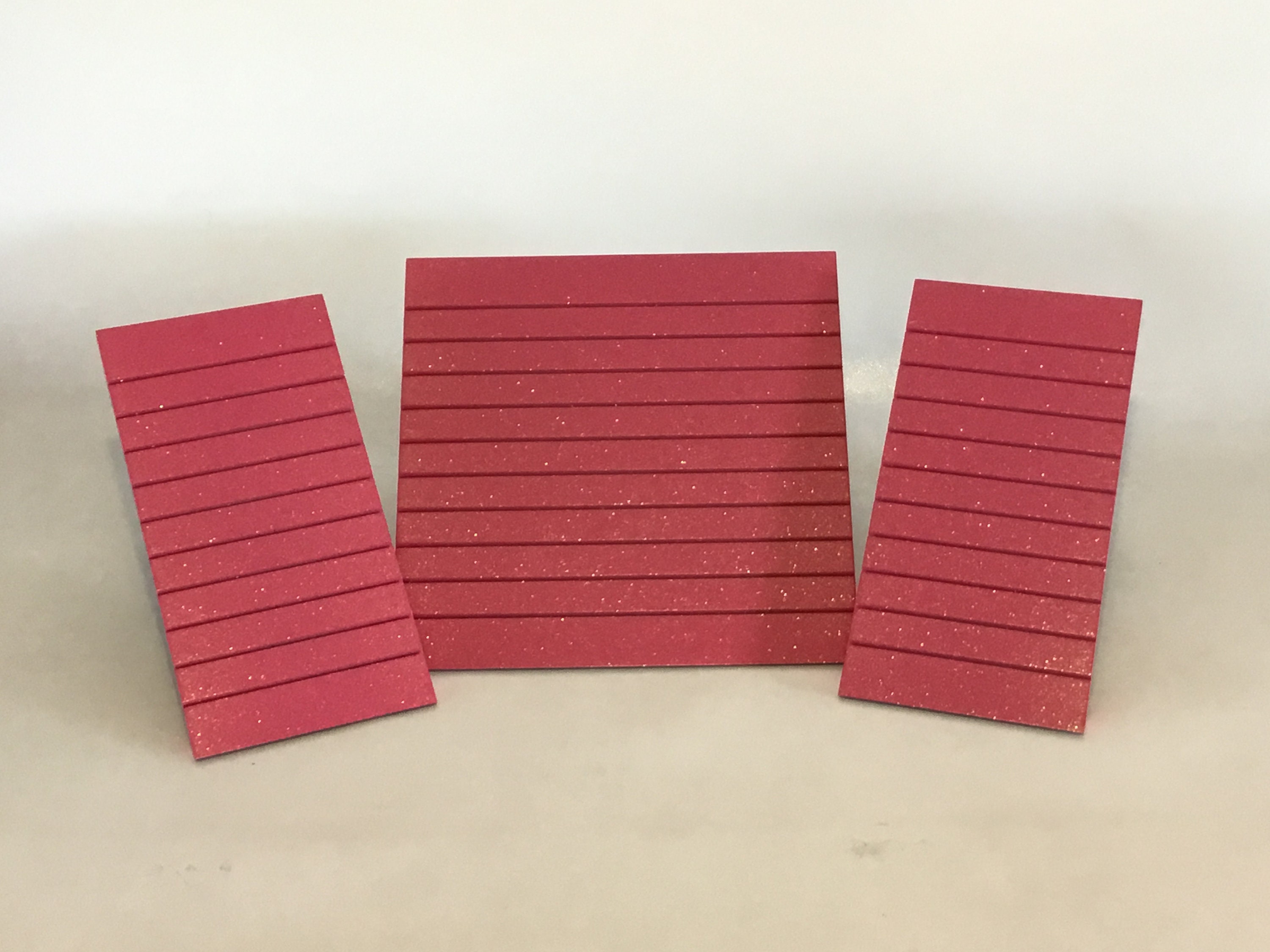 Pink Glitter Set One Medium and Two Smalls. Colorstreet - Etsy