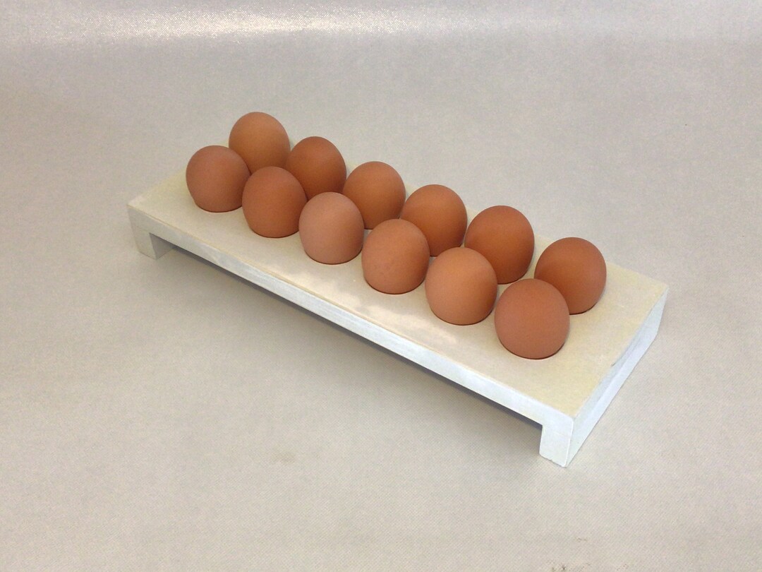 Counter Top Egg Holder, Farm Style Rustic. - Etsy