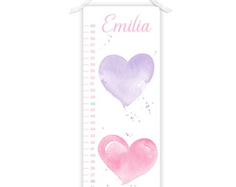 Pink Growth Chart | Etsy