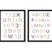 Aleph Bet Children's Art, Aleph Bet Print, Hebrew and English Alphabet ...